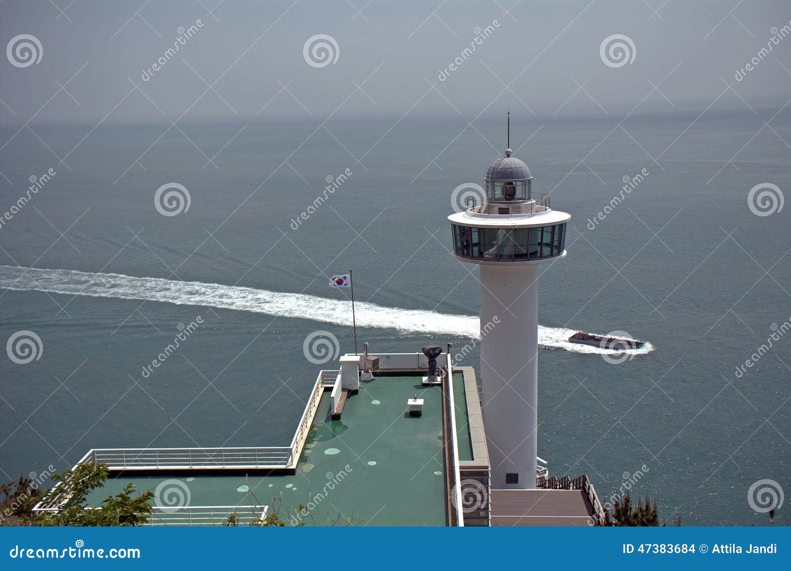 Lighthouse, Busan, Korean Republic Stock Photo - Image of asia ...