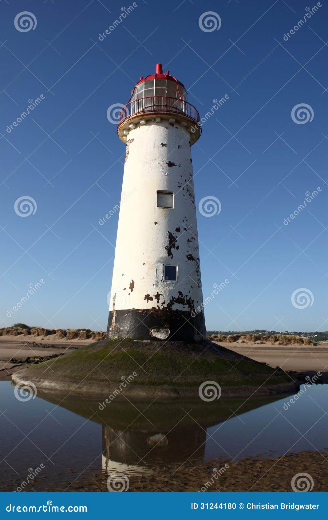 Lighthouse C stock photo. Image of white, beach, coastline - 31244180