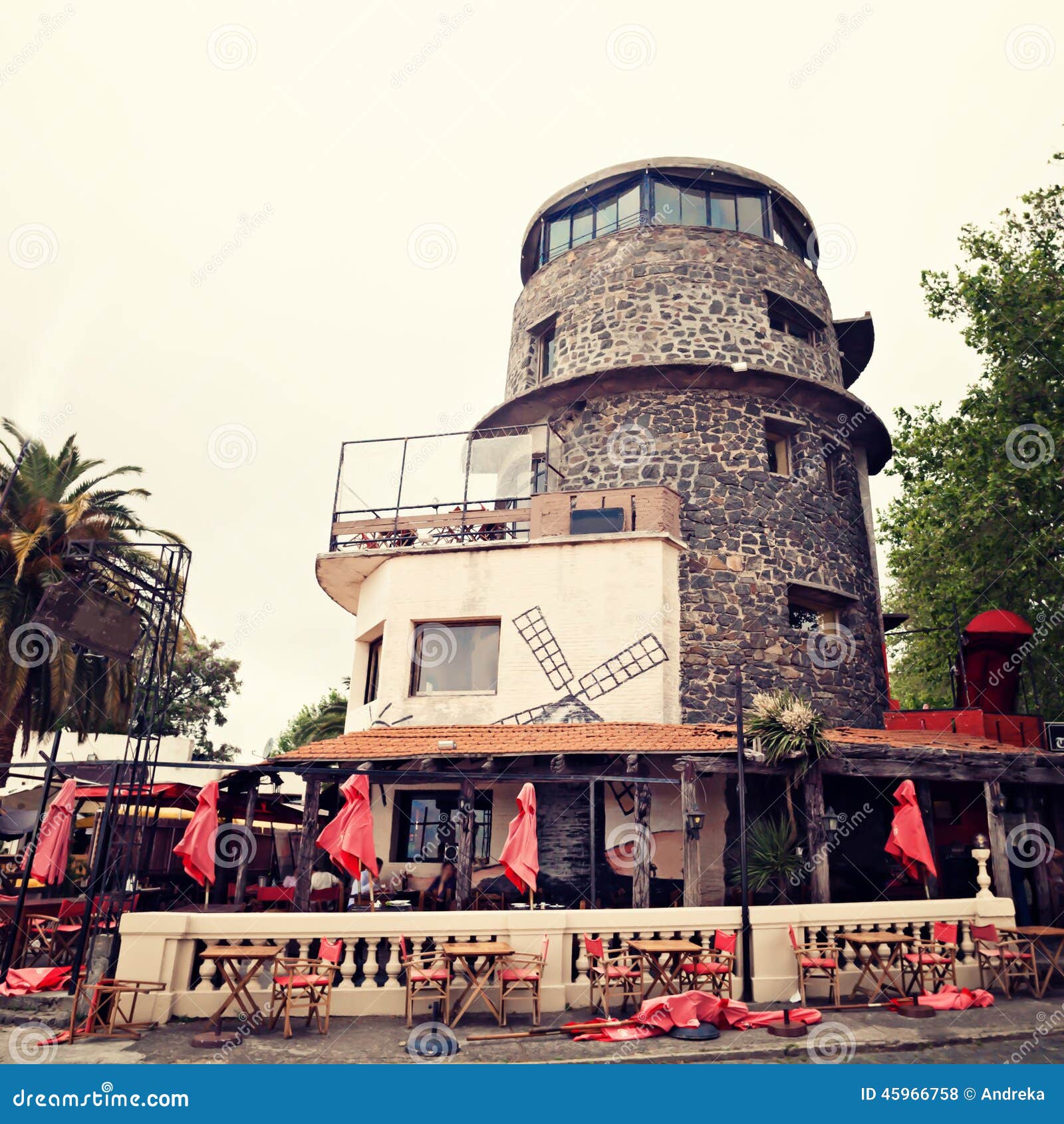 Lighthouse and cafe stock photo. Image of outdoor, mother - 45966758