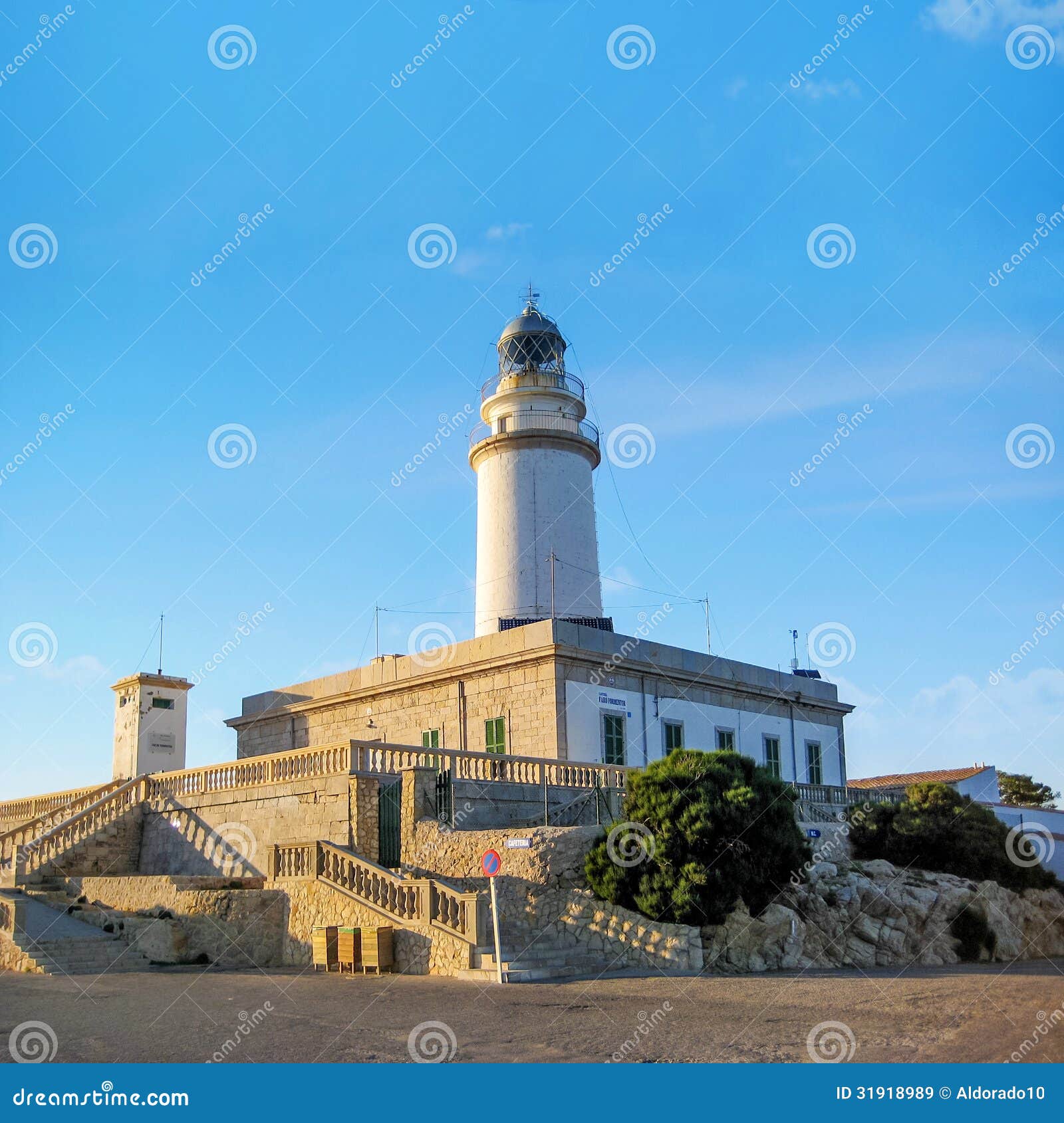 Lighthouse at Cap De Formentor, Majorca Stock Image - Image of view ...
