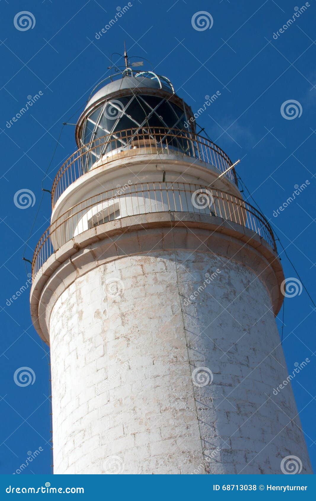Lighthouse on Cap De Formentor Peninsula on Majorca Spain Stock Photo ...