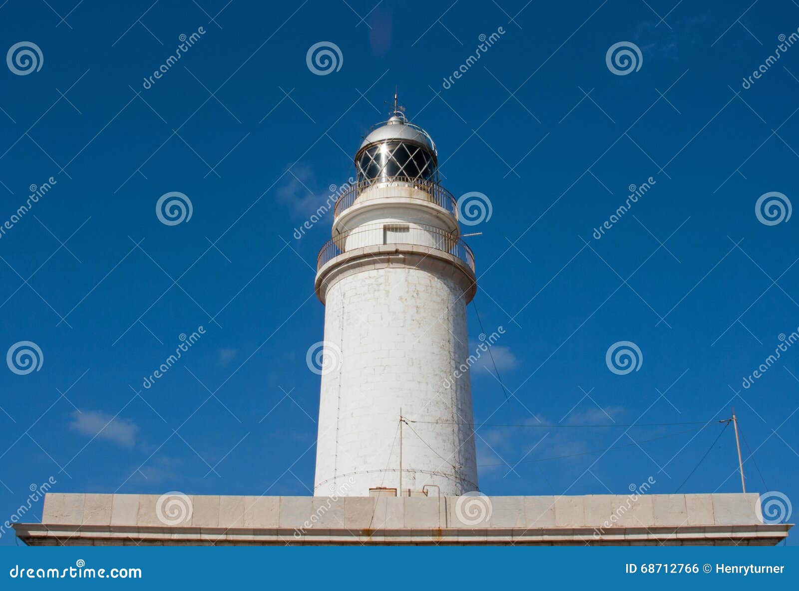 Lighthouse on Cap De Formentor Peninsula on Majorca Spain Stock Photo ...