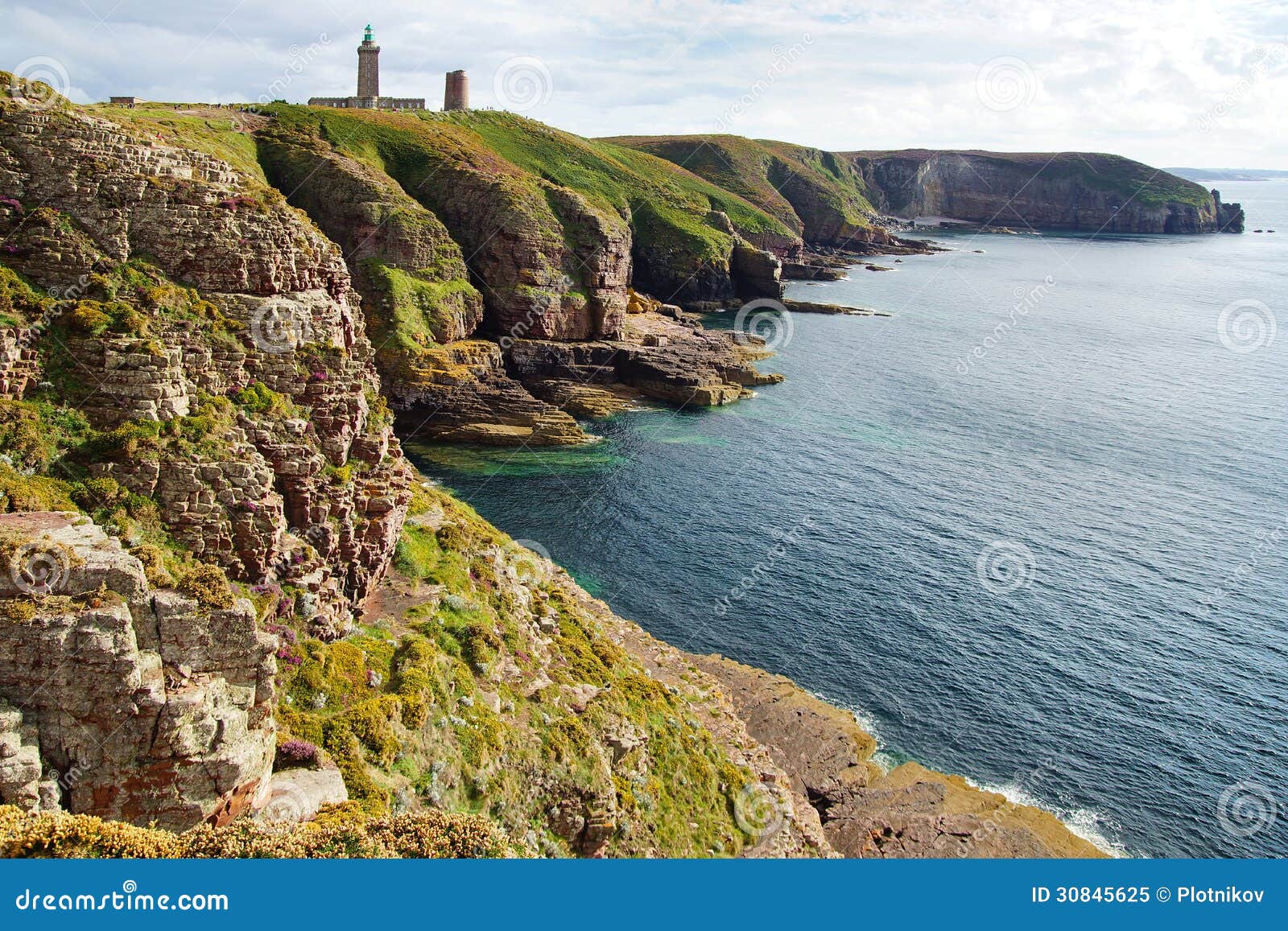 Cap Frehel. Brittany, France Stock Photography | CartoonDealer.com ...