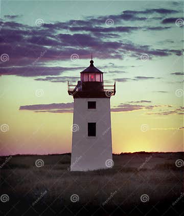 Wood End Lighthouse,cape Cod Stock Image - Image of beacon ...
