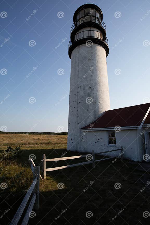 Lighthouse in Cape cod stock image. Image of massachusetts - 187622159
