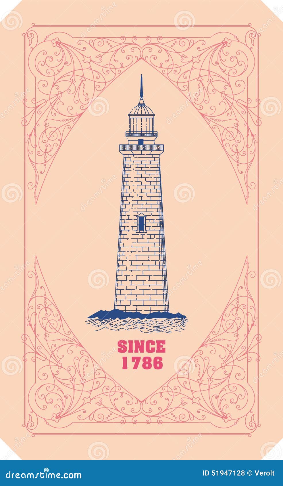 Old Card. Organized By Layers Cartoon Vector | CartoonDealer.com #51946973