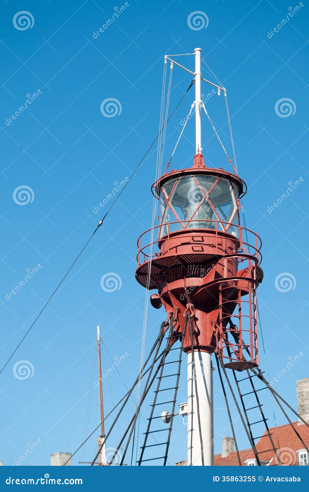 Lighthouse stock image. Image of mobile, sunny, lighthouse - 35863255