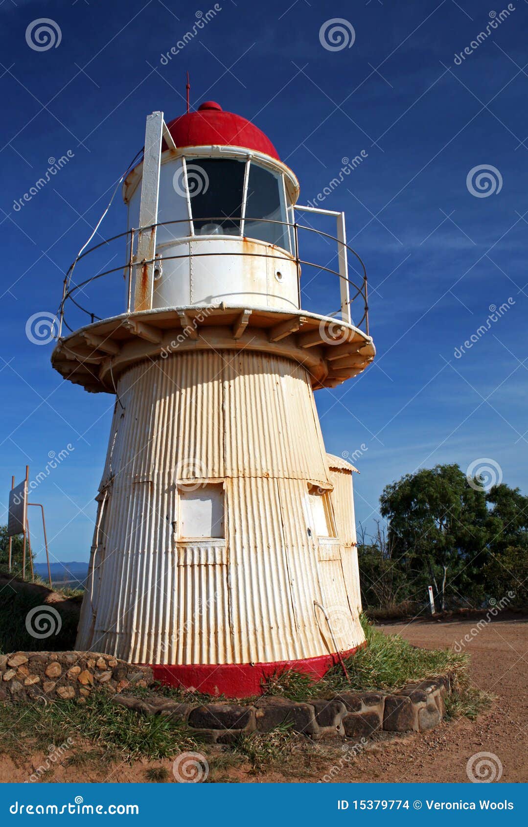 Lighthouse at Cooktown stock photo. Image of monument - 15379774