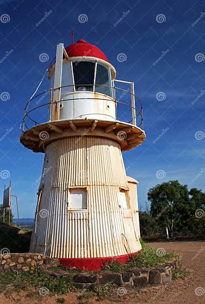 Lighthouse at Cooktown stock photo. Image of monument - 15379774
