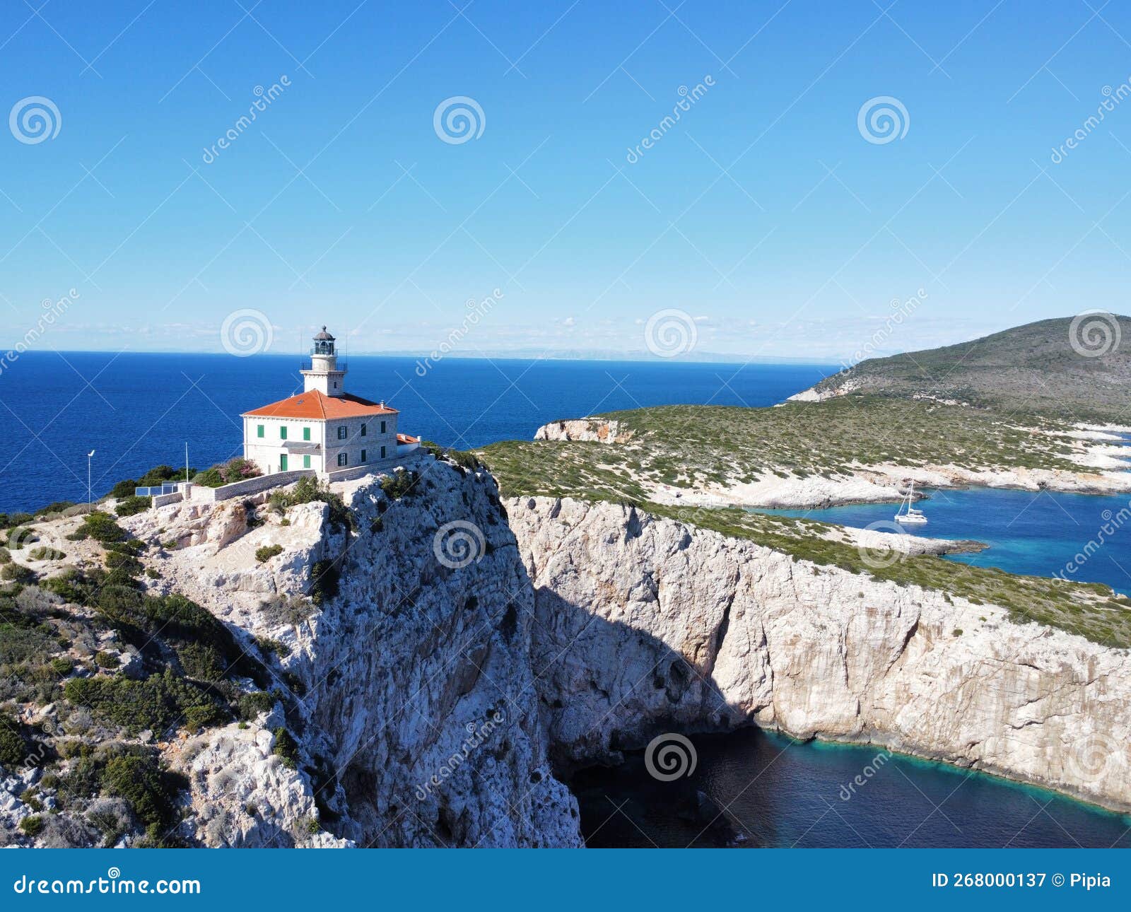 Lighthouse stock image. Image of adratic, lighthouse - 268000137
