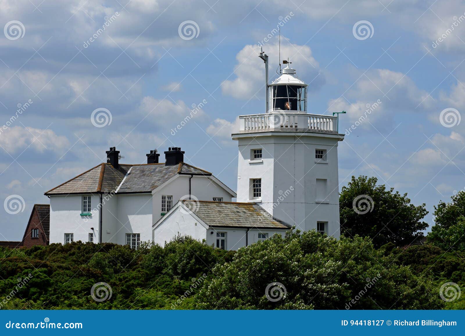 Lighthouse, Cromer, Norfolk, England Stock Image - Image of light ...