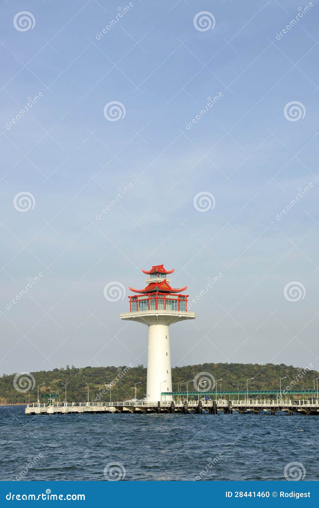 Lighthouse Day Chinese New Style Stock Photo - Image of coastline ...