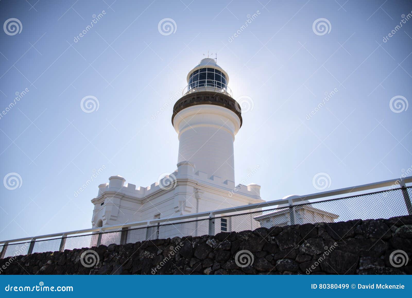 Lighthouse in daylight stock image. Image of historic - 80380499