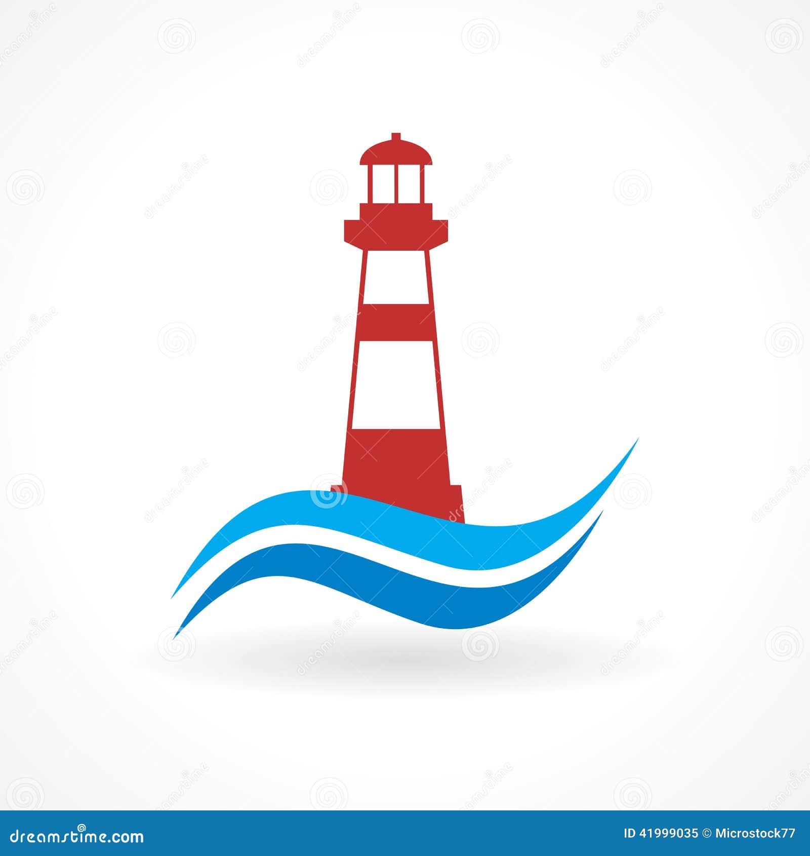 Lighthouse design stock vector. Illustration of coast - 41999035