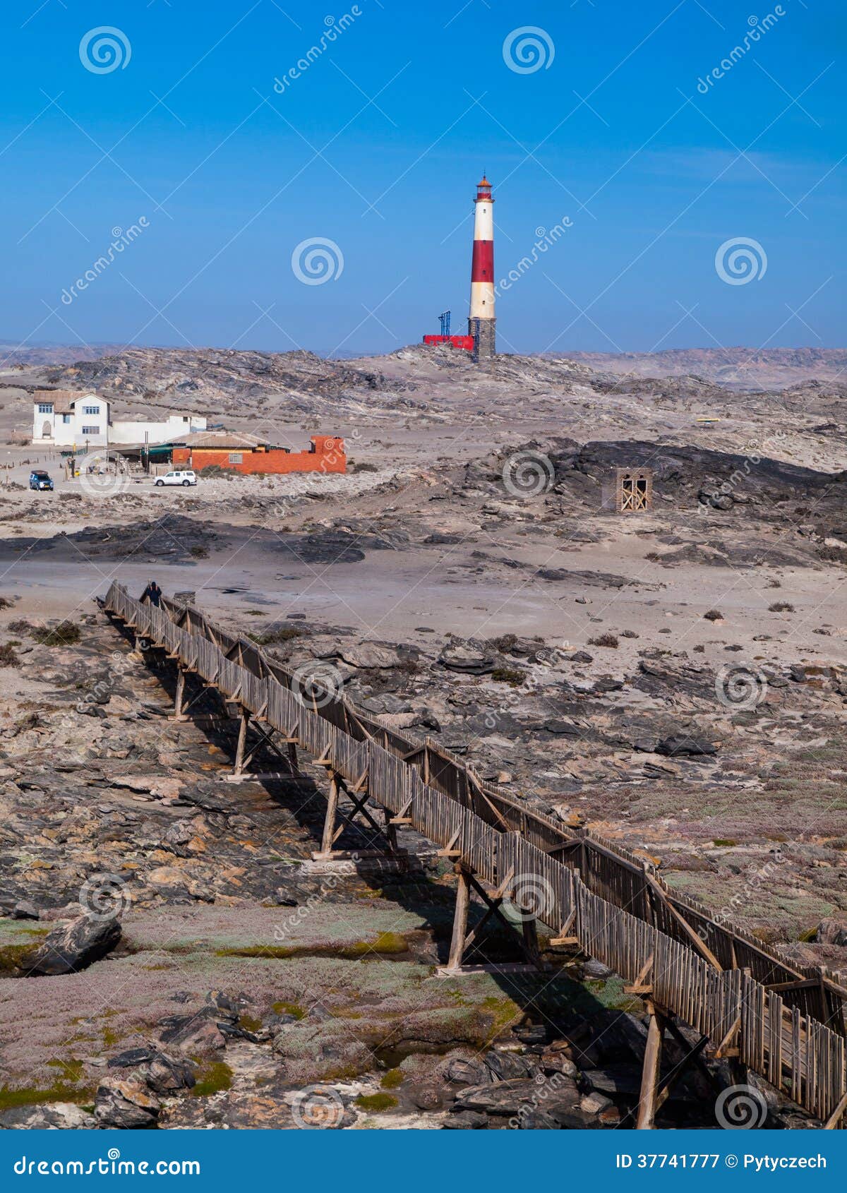 Lighthouse at Diaz Point stock image. Image of africa - 37741777