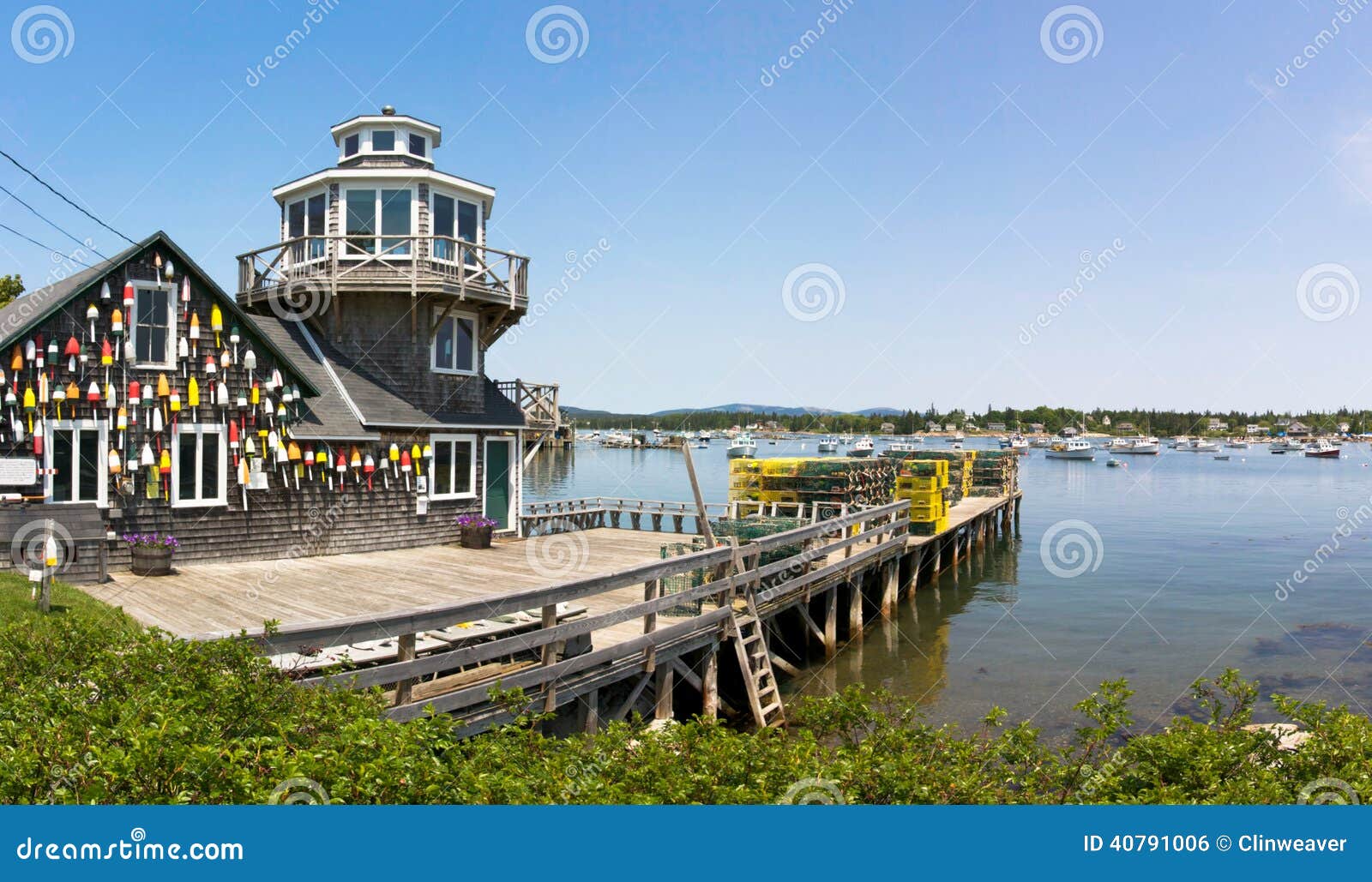 Lighthouse stock photo. Image of store, boats, wood, buoy - 40791006