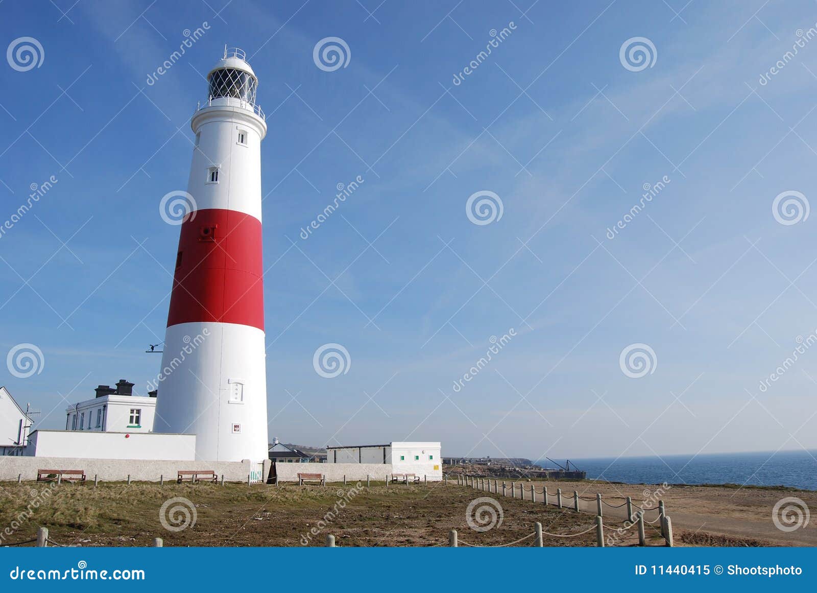 Lighthouse in England stock image. Image of high, guidance - 11440415