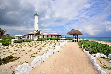 Lighthouse - Faro Celarin stock image. Image of water - 16487269