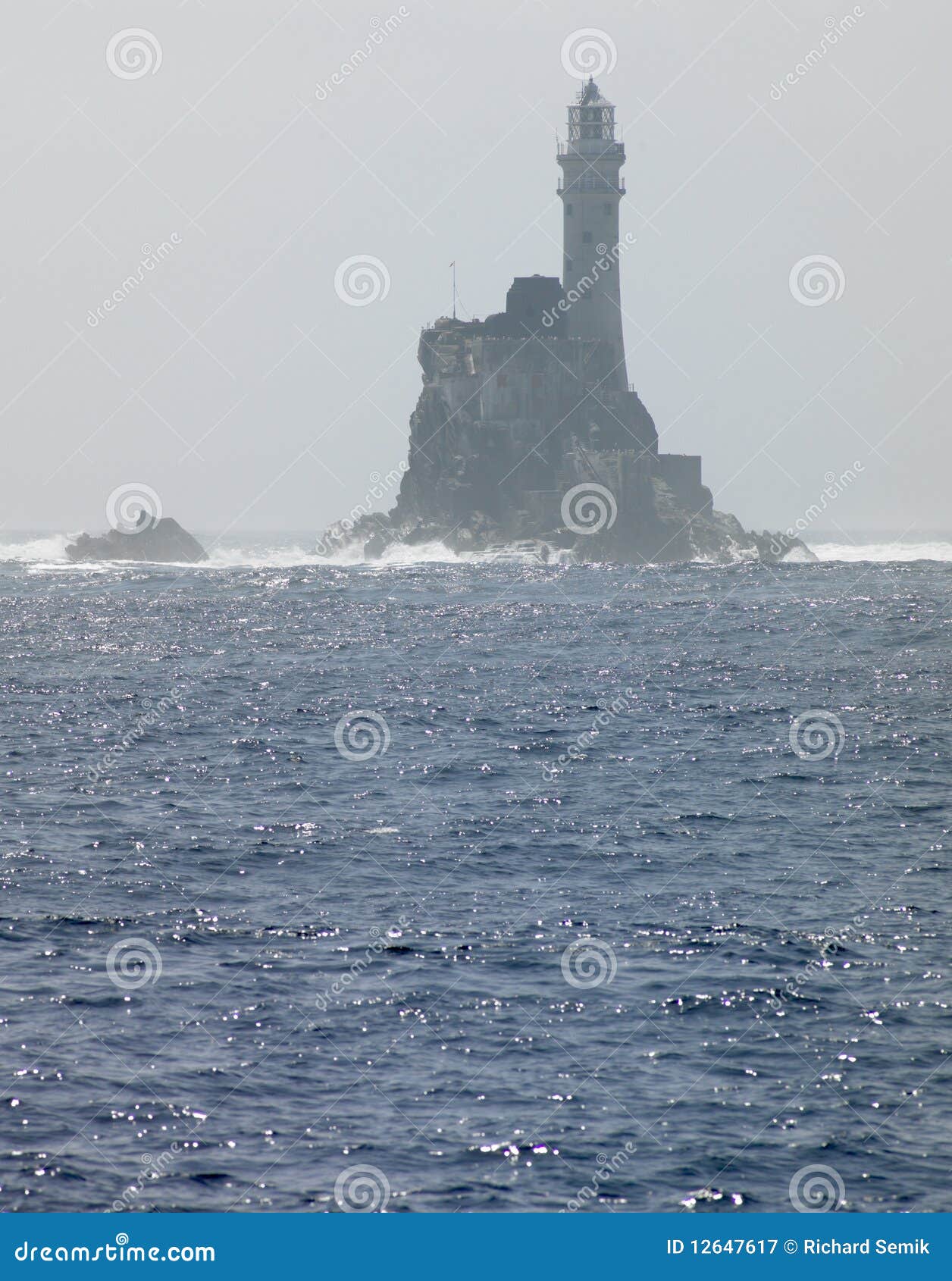 Lighthouse, Fastnet Rock stock image. Image of republic - 12647617