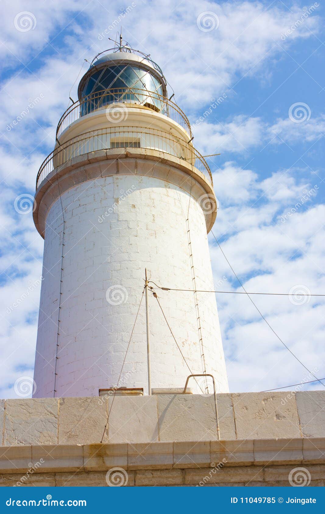 Lighthouse at formentor stock image. Image of tiny, dramatic - 11049785