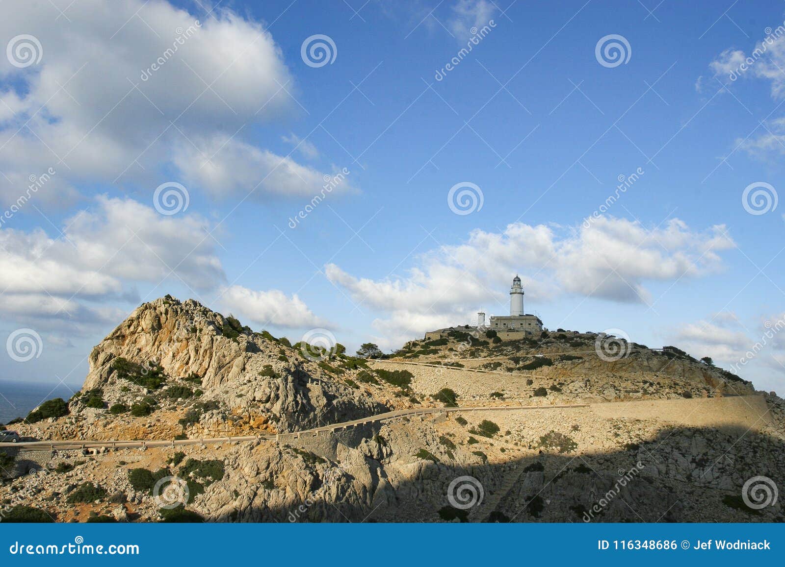 Lighthouse At Formentor Cape Royalty-Free Stock Image | CartoonDealer ...