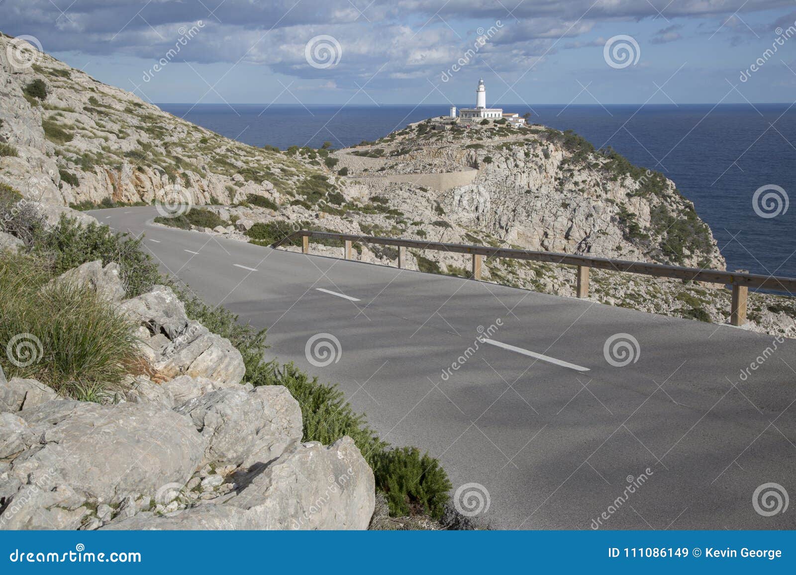 Lighthouse at Formentor; Majorca Stock Image - Image of countryside ...