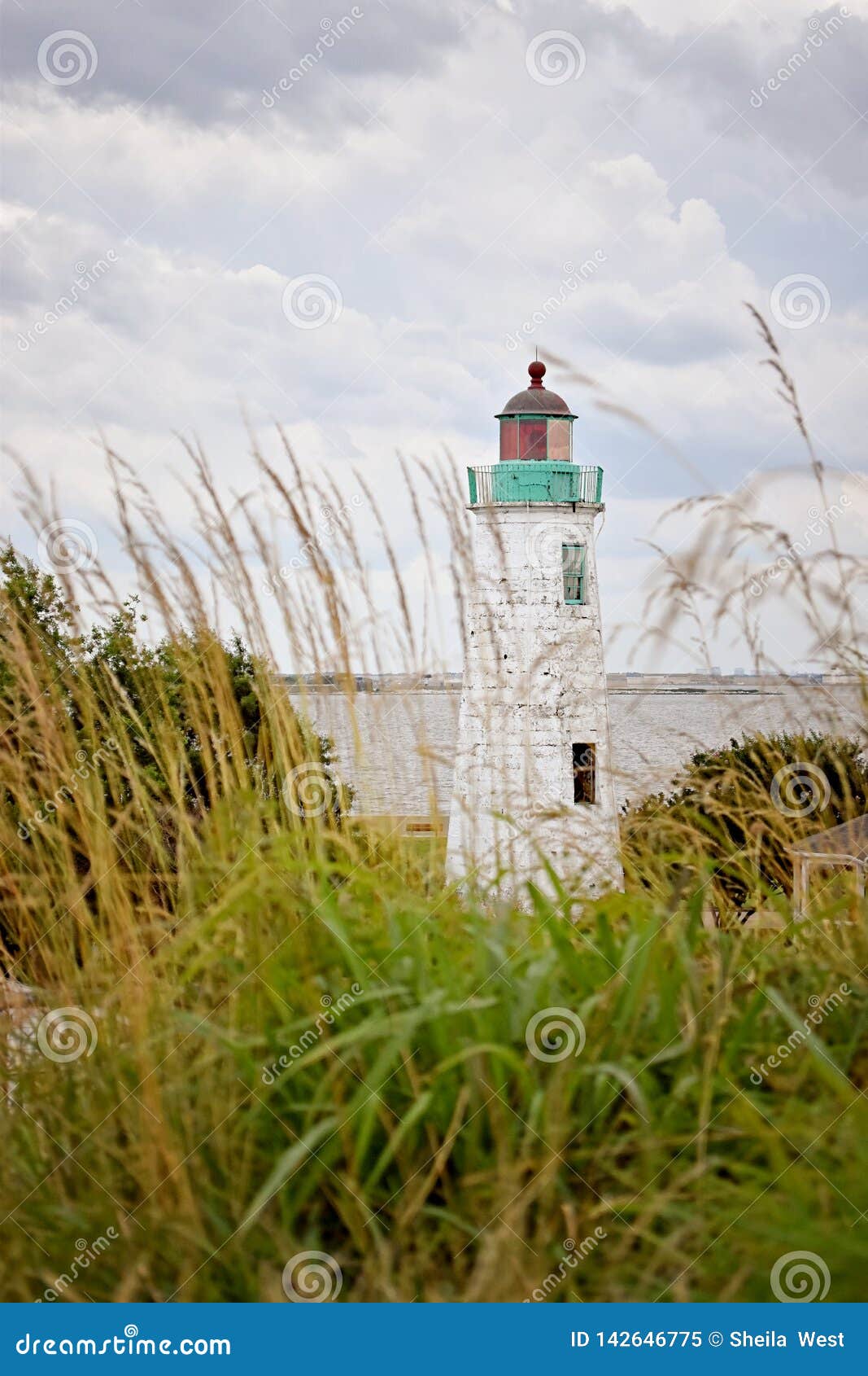 Lighthouse at Fort Monroe Virginia Stock Image - Image of fort, monroe ...