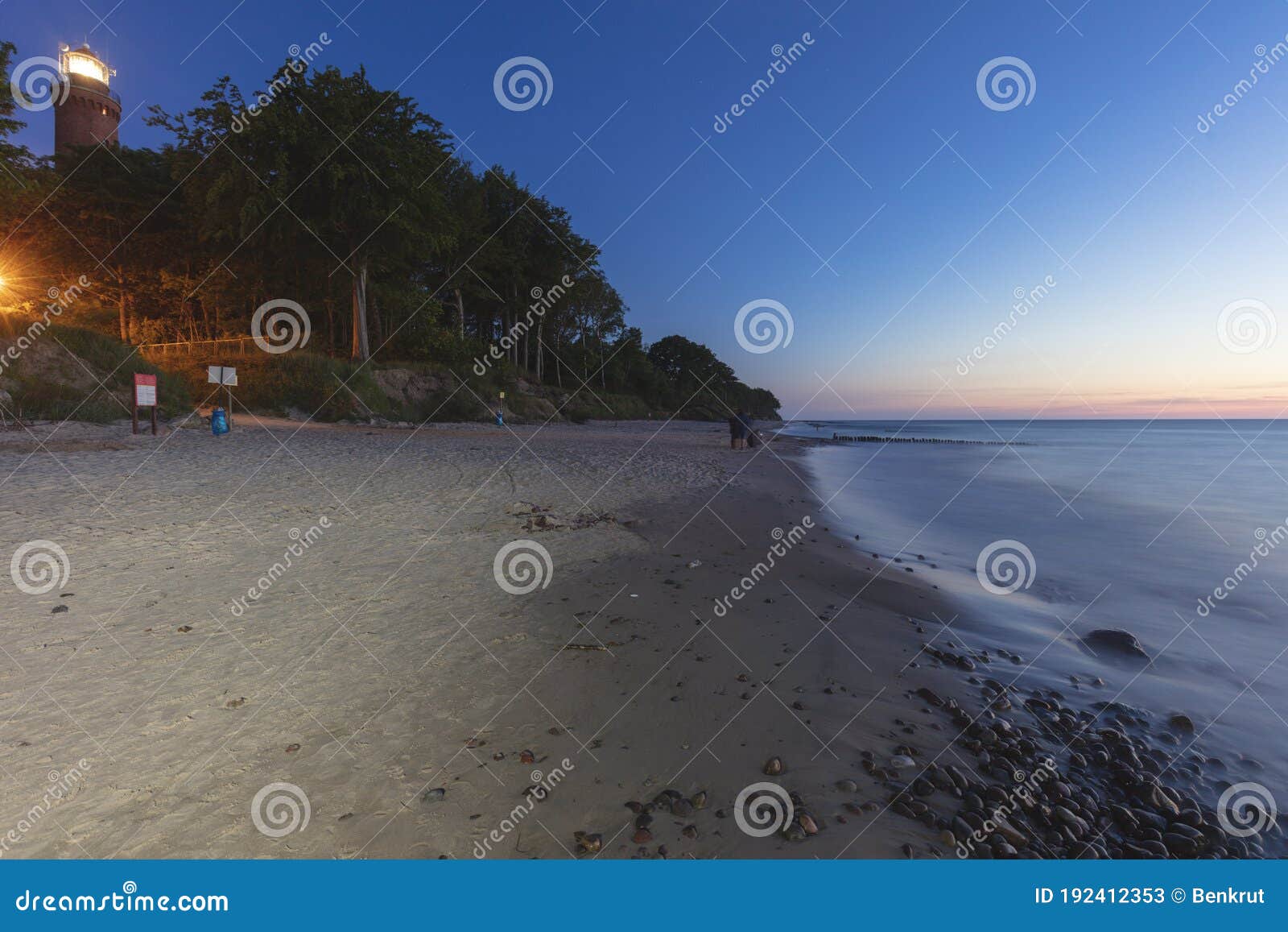 Lighthouse in Gaski stock image. Image of light, west - 192412353