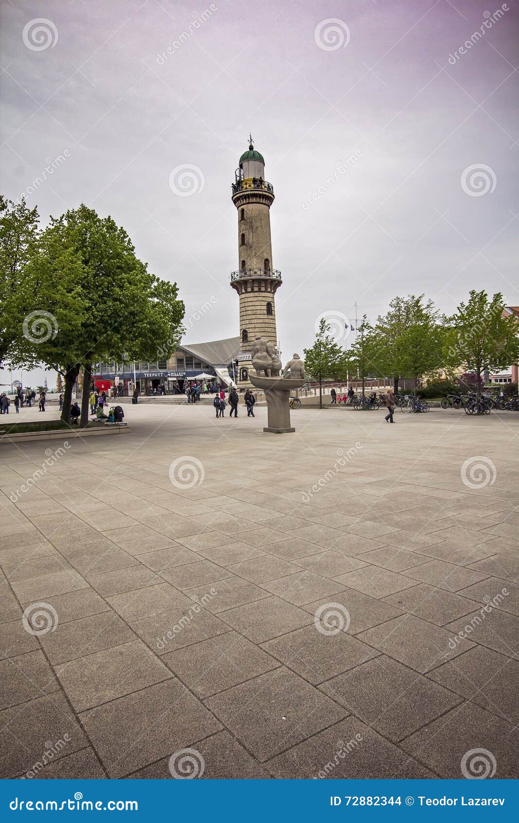 Lighthouse in Germany editorial stock image. Image of details - 72882344