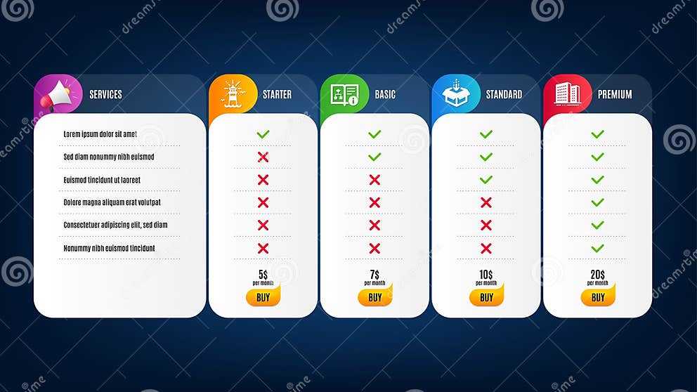 Lighthouse, Get Box and Buildings Icons Set. Technical Algorithm Sign. Vector Stock Vector ...