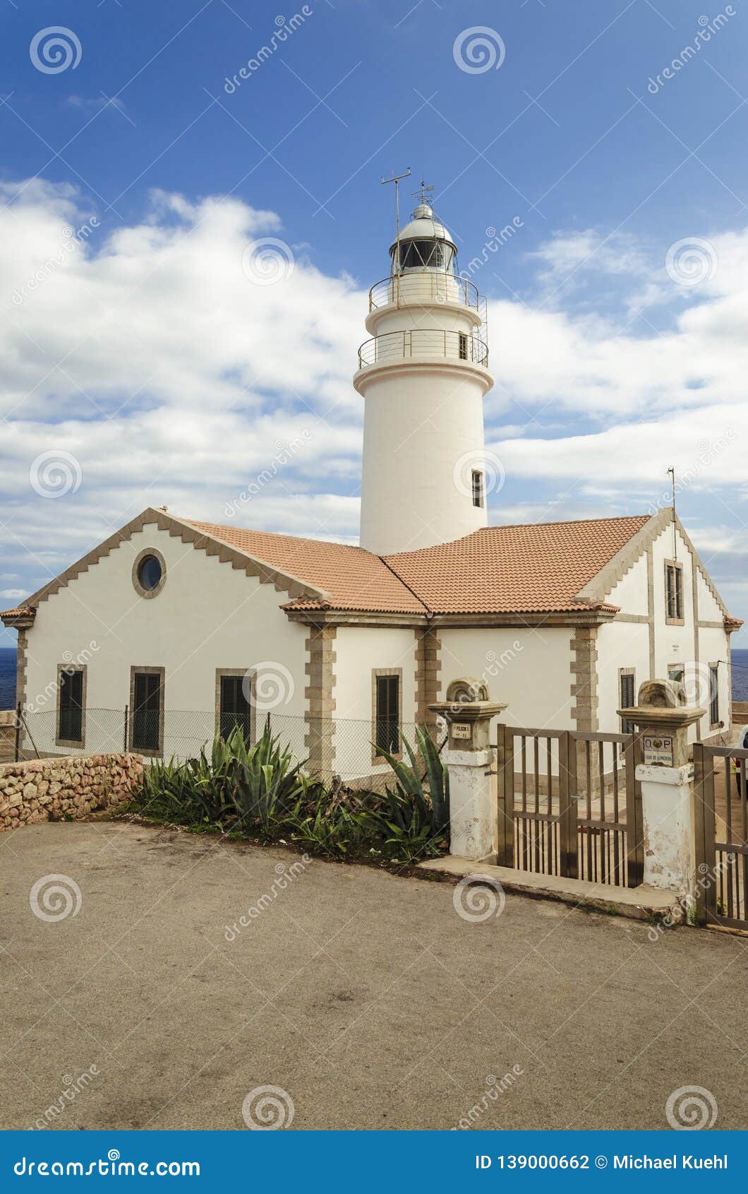 The Capdepera Lighthouse Located At The Easternmost Point Of Mallorca ...