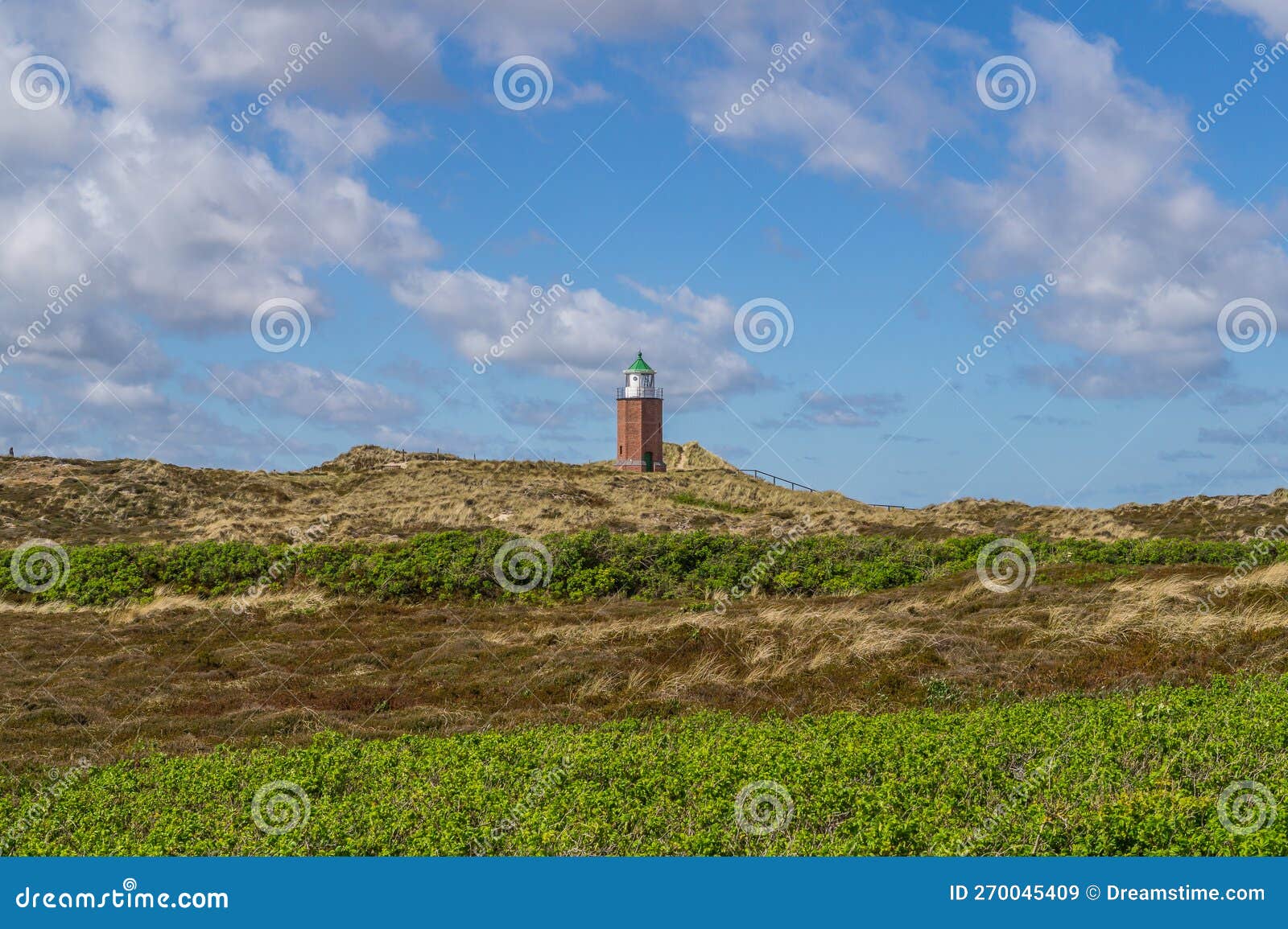 Lighthouse on the Island of Sylt on the North Sea Stock Image - Image ...