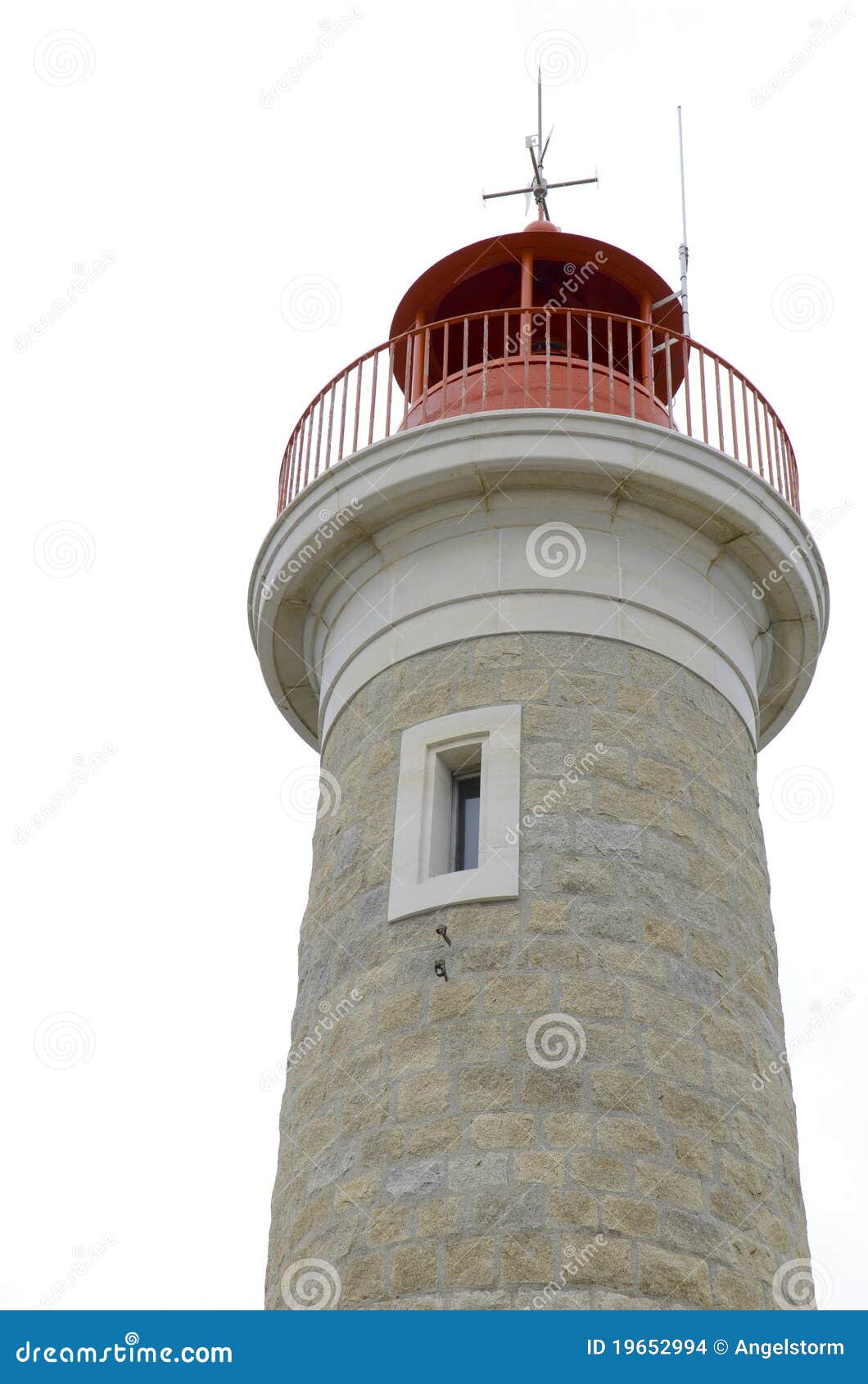 Lighthouse isolated stock photo. Image of isolated, isolation - 19652994