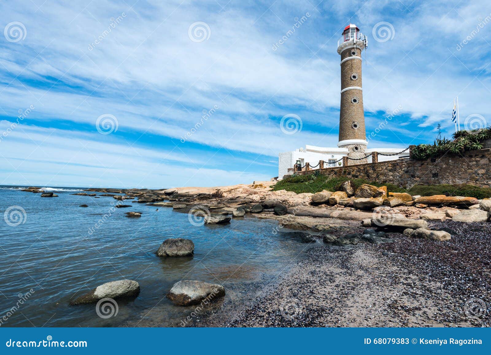 Lighthouse in Jose Ignacio, Uruguay Stock Image - Image of lighthouse ...