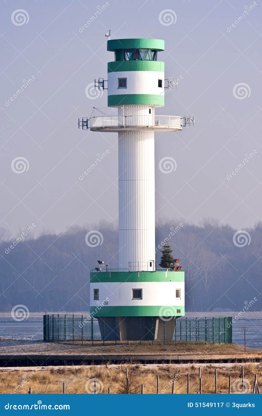 Lighthouse of Kiel stock image. Image of coast, beacon - 51549117