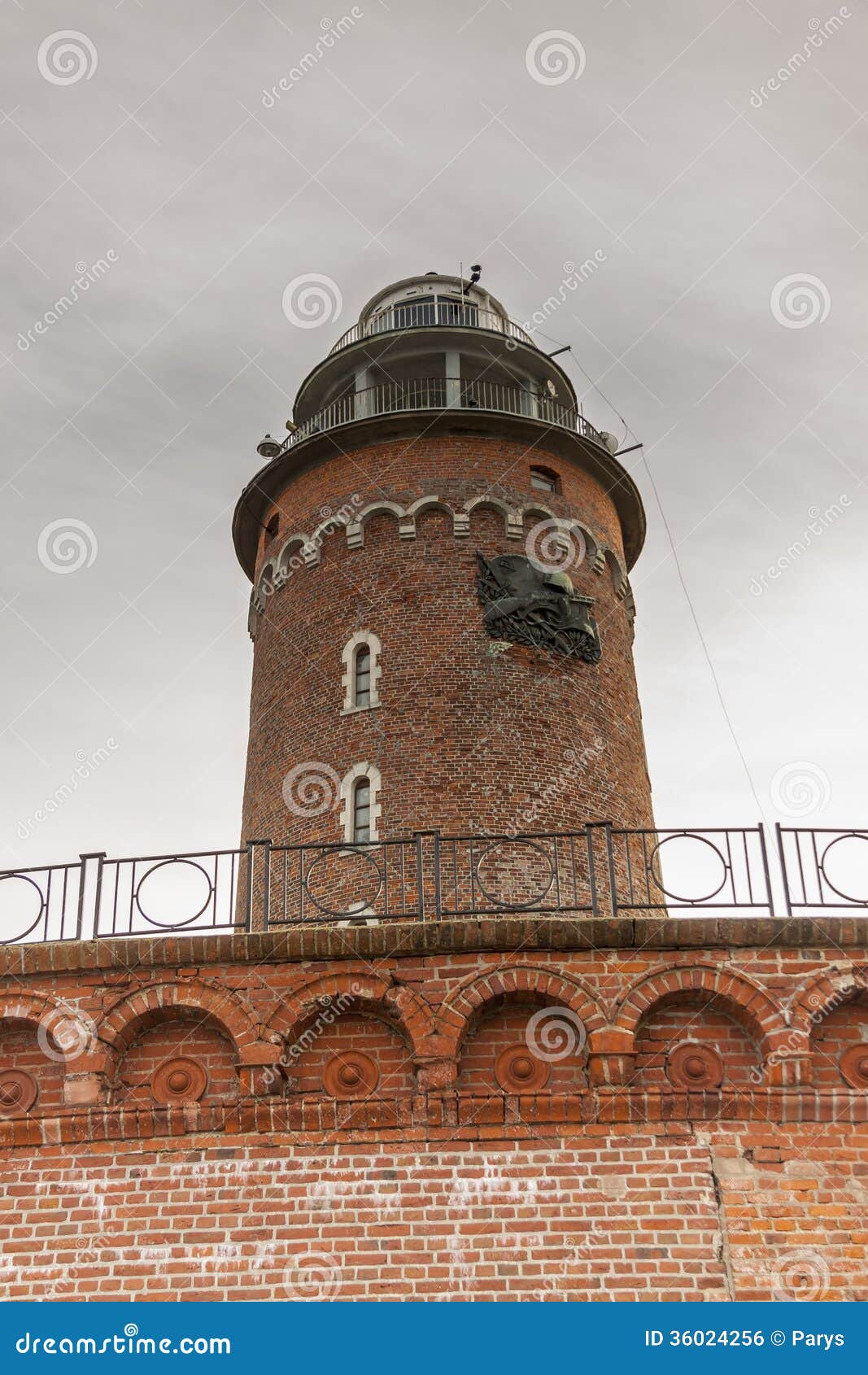 Lighthouse in Kolobrzeg - Poland. Stock Photo - Image of coast ...