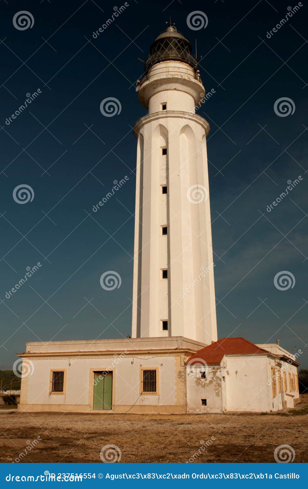 A Lighthouse or Light Signaling Tower Located on the Sea Coast or on ...