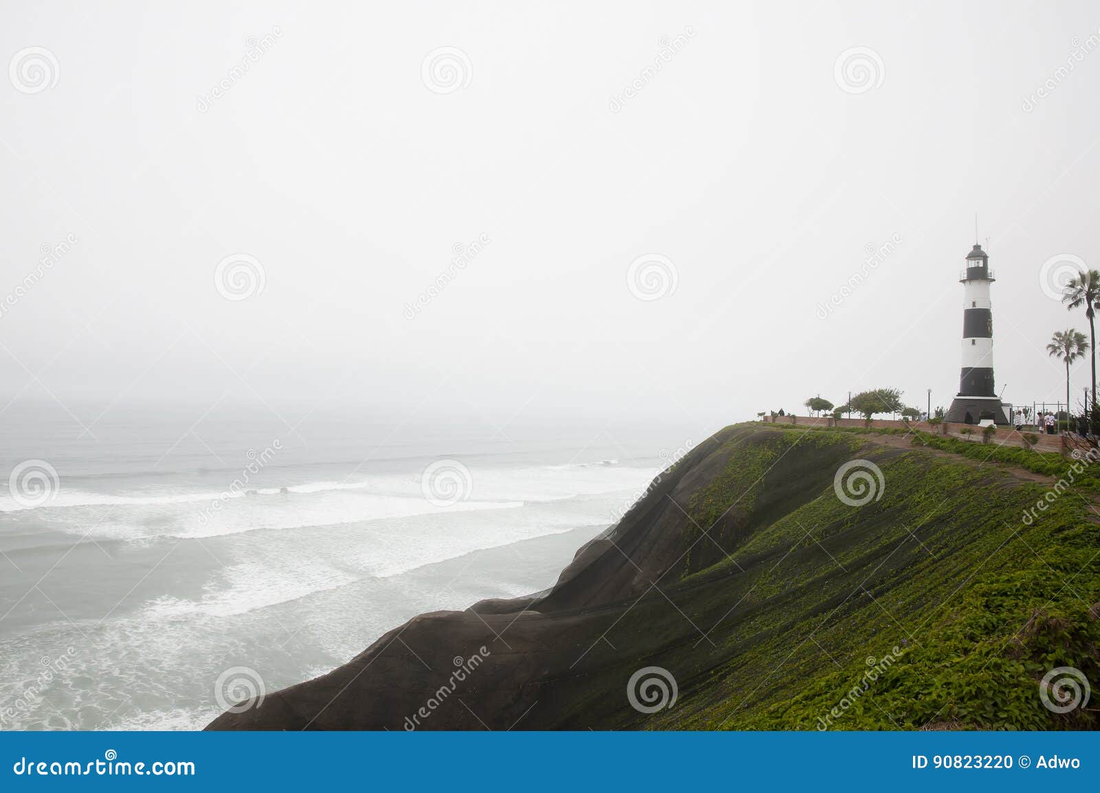 Lighthouse - Lima - Peru editorial image. Image of nautical - 90823220