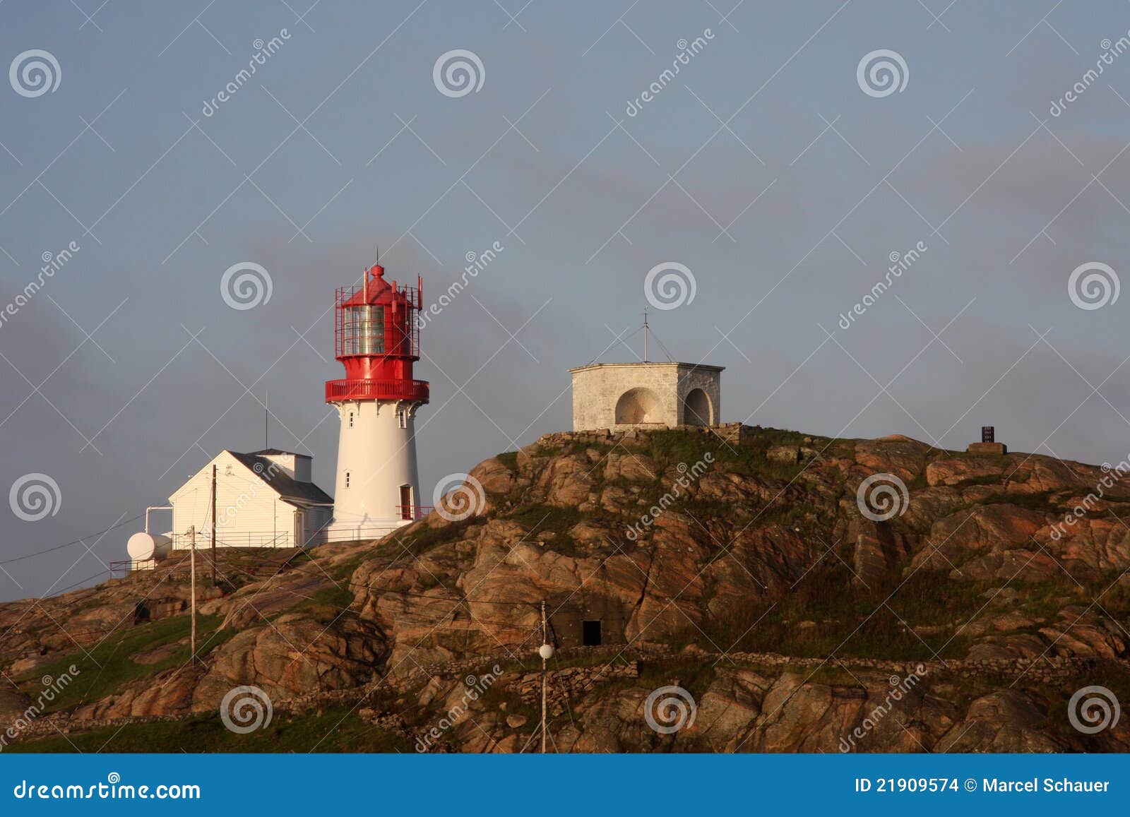 Lighthouse at Lindesnes stock photo. Image of norway - 21909574