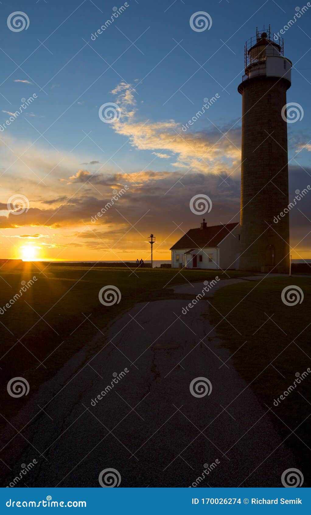 Lighthouse, Lista, Norway stock photo. Image of lighthouse - 170026274