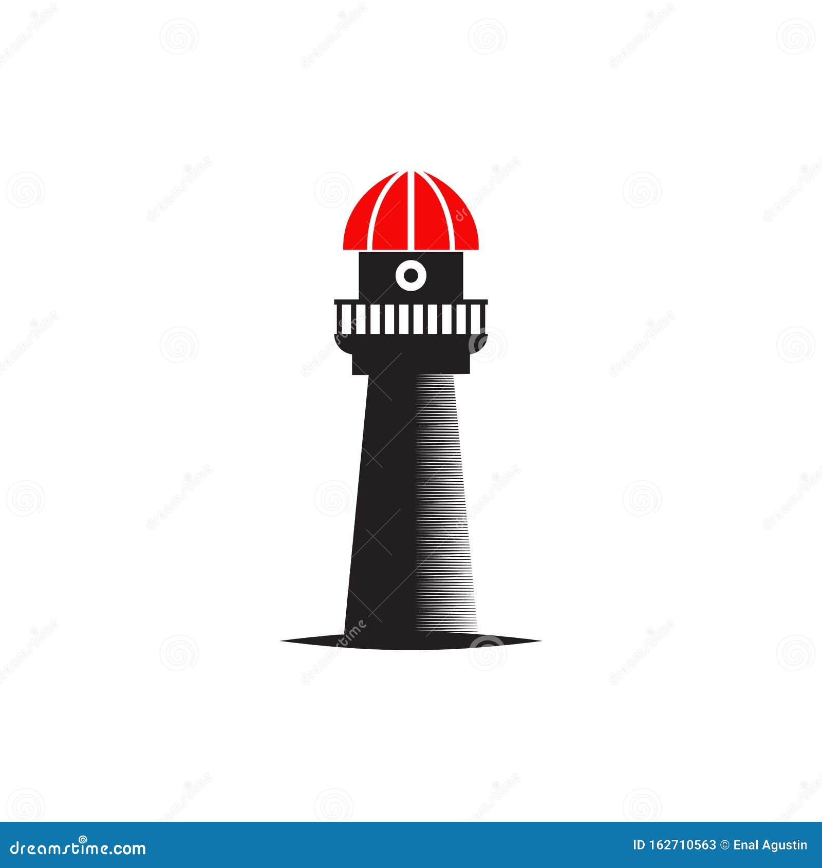 Lighthouse Logo Design Vector Template Stock Vector - Illustration of ...