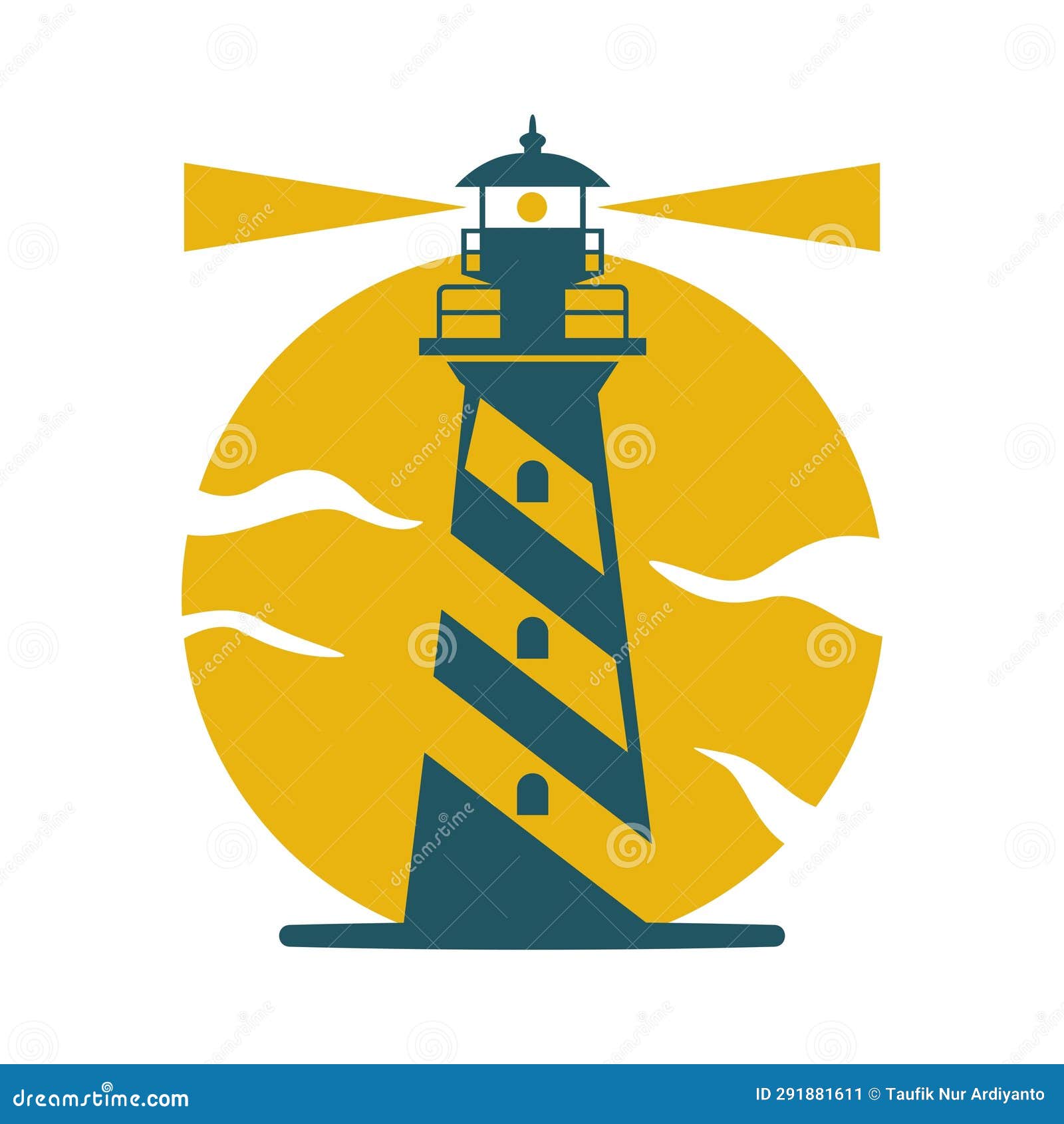 Lighthouse Logo Icon Design Stock Vector - Illustration of lighthouse ...