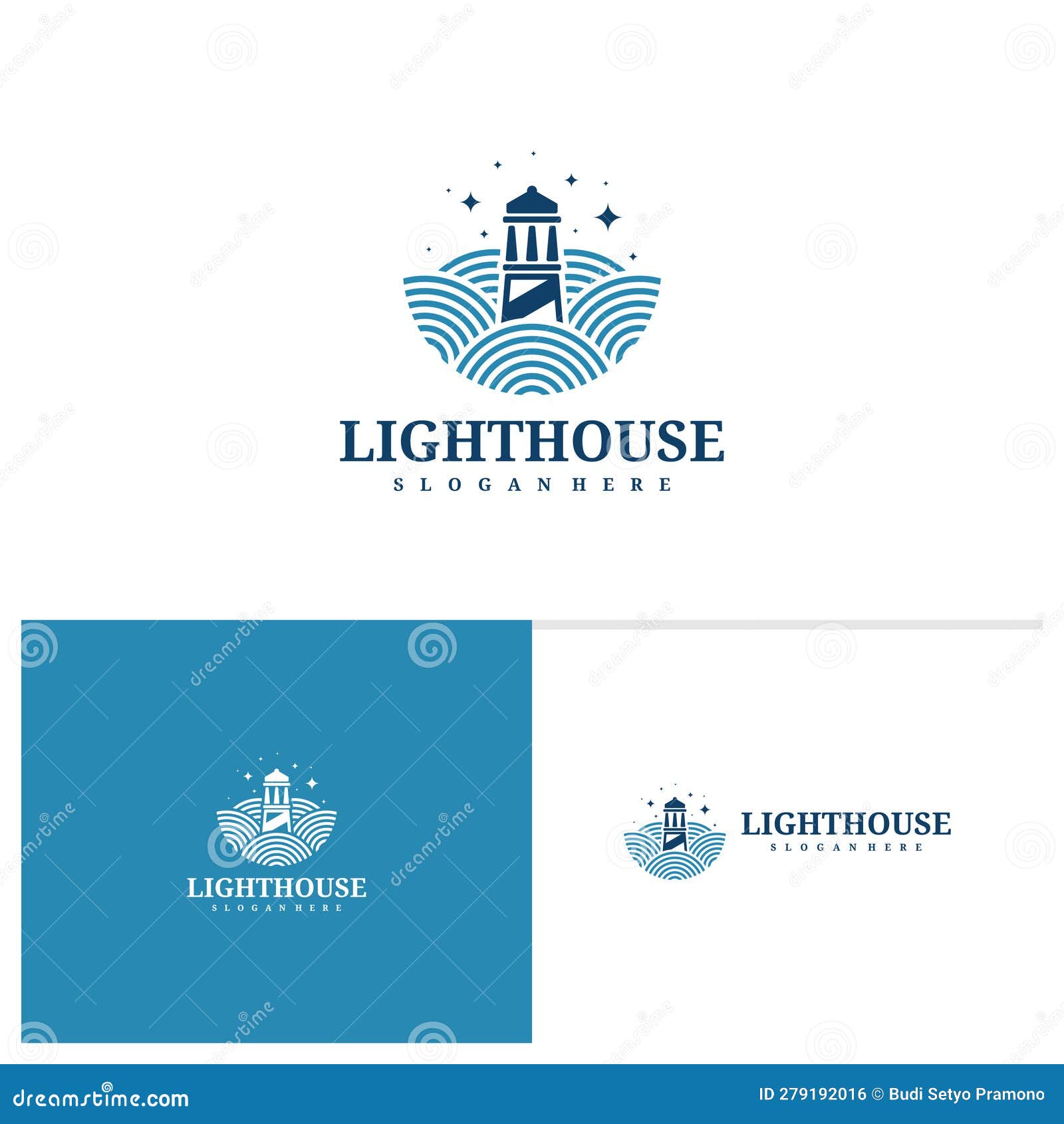 Lighthouse Logo Template, Creative Lighthouse Logo Design Vector Stock ...