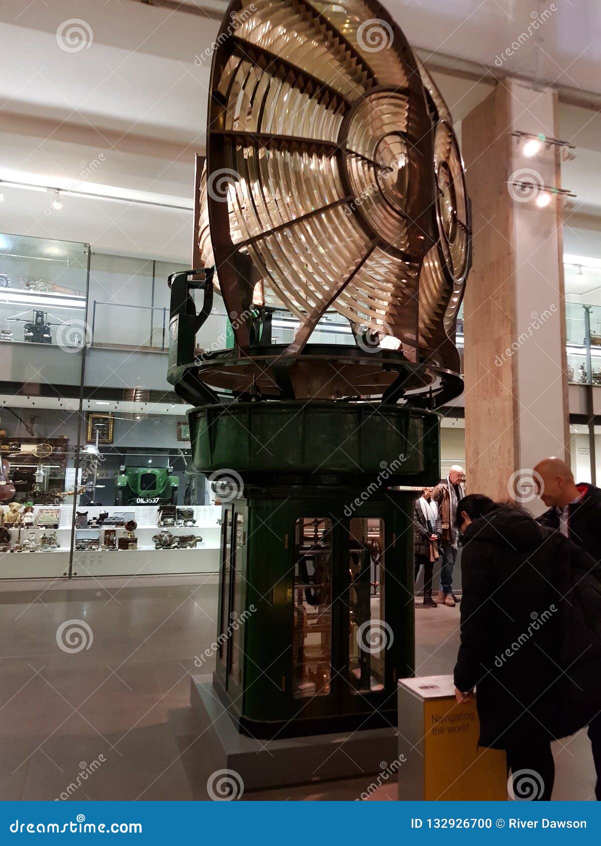 Lighthouse mirror editorial image. Image of lighthouse - 132926700