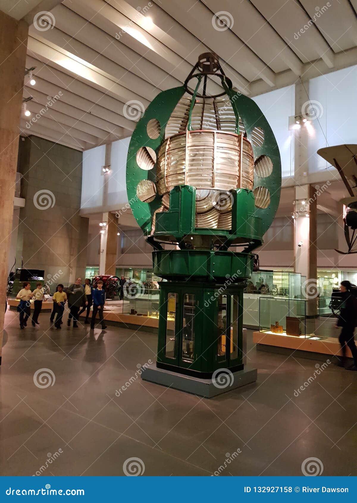 Lighthouse mirror editorial stock photo. Image of museum - 132927158