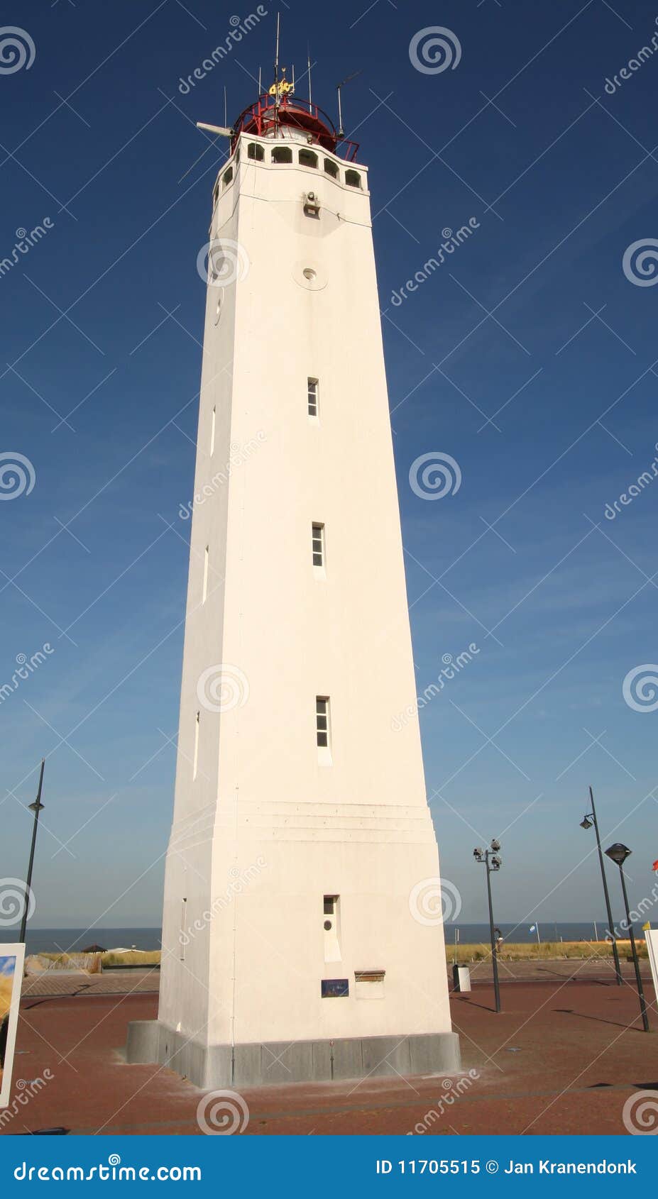 Lighthouse of Noordwijk stock image. Image of dutch, traditional - 11705515