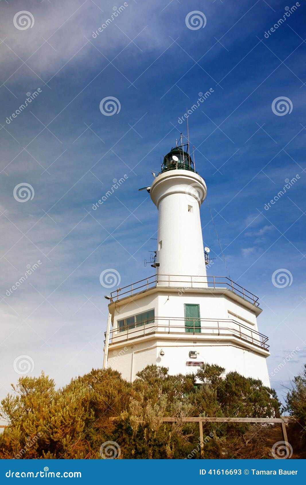 Lighthouse in Point Lonsdale Stock Image - Image of travel, australia ...