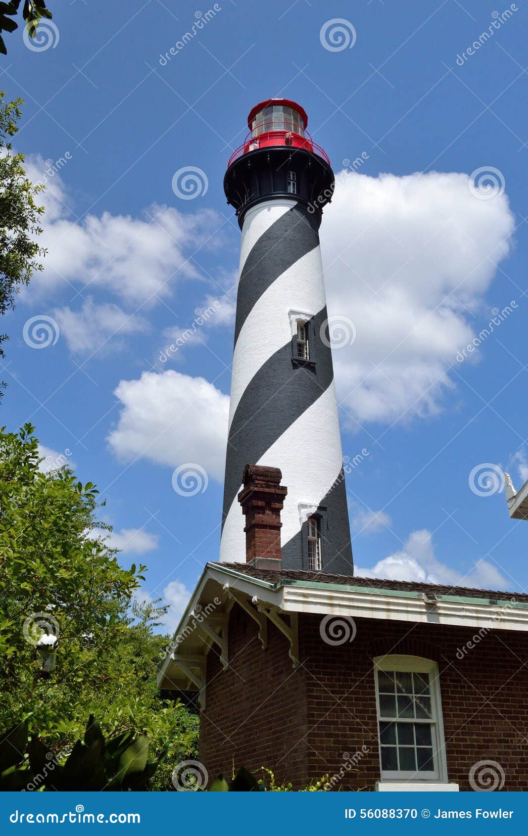 Lighthouse SA-FL stock photo. Image of black, landmark - 56088370