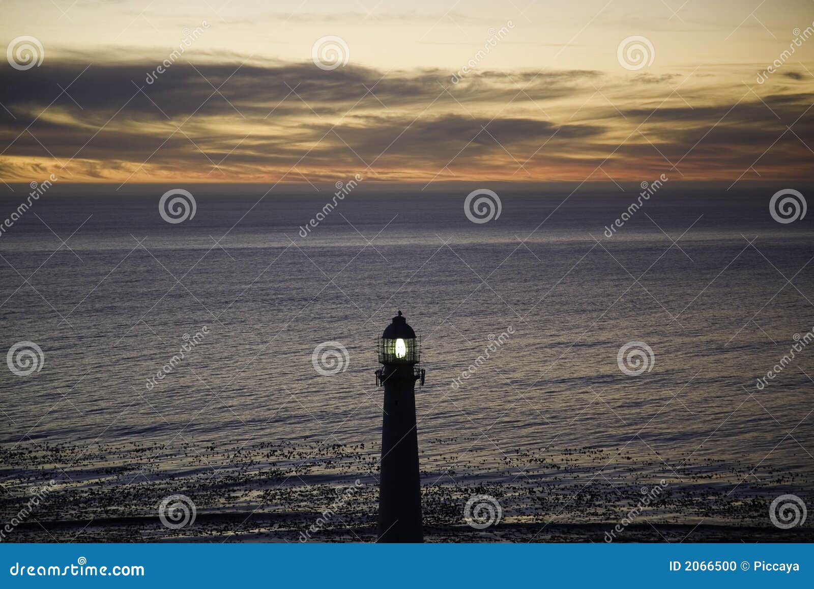 Lighthouse in the sea stock photo. Image of cape, town - 2066500
