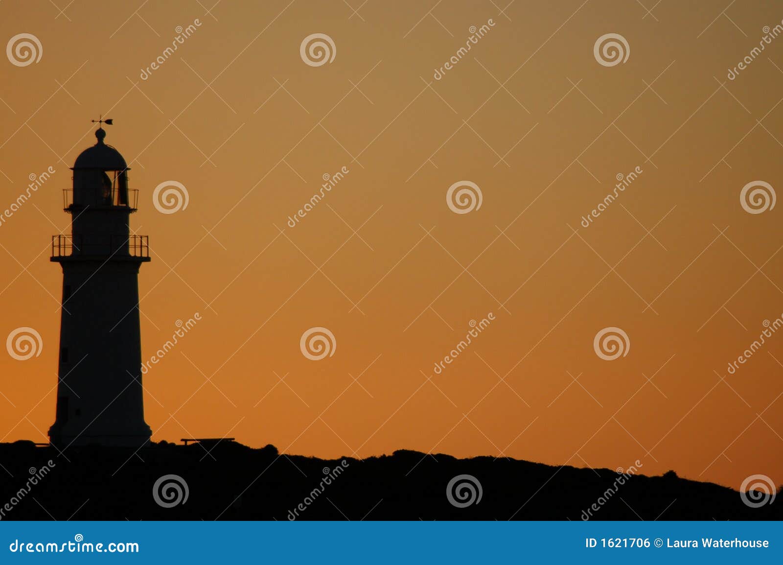 Lighthouse Silhouette Royalty-Free Stock Photography | CartoonDealer ...